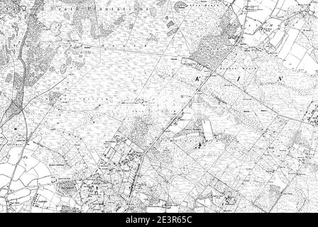 Map of Dorset OS Map name 044-SW, Ordnance Survey, 1888-1892 Stock ...