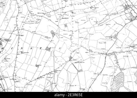 Map of Dorset OS Map name 040-SW, Ordnance Survey, 1888-1892 Stock ...