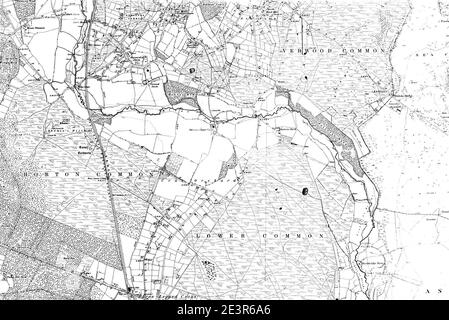 Map of Dorset OS Map name 026-SE, Ordnance Survey, 1888-1892 Stock ...