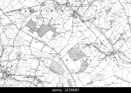 Map of Dorset OS Map name 030-SW, Ordnance Survey, 1888-1892 Stock ...