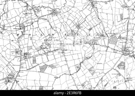 Map of Dorset OS Map name 012-SW, Ordnance Survey, 1888-1892 Stock ...