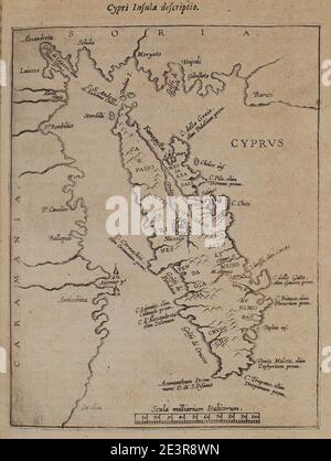 This 1619 map by Johannes Van Cootwijck depicts the city of Jerusalem ...