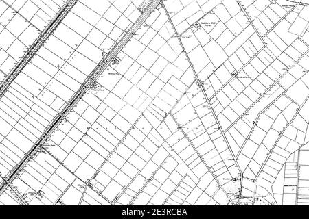 Map of Cambridgeshire OS Map name 022-SE, Ordnance Survey, 1884-1892 ...