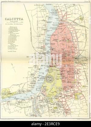 This map from Constable's 1893 hand atlas depicts Chinese Turkistan ...