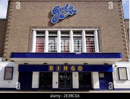 Gala bingo hall building Worcester City High Street The Gaumont ...