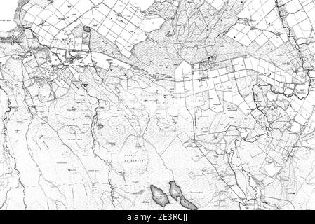 Historic map of Caithness Stock Photo - Alamy