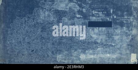 Map of Amelia Co., Virginia Stock Photo - Alamy