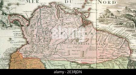 Map New Kingdom of Granada Stock Photo - Alamy