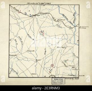 Maps for history of 20th Army Corps, June 1864-May 11, 1865 Stock Photo ...