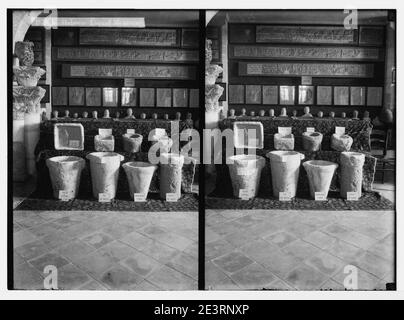 Maps, plans, restorations, etc. Hebrew liquid measures Stock Photo - Alamy