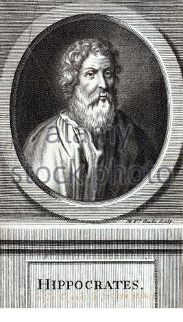 Hippocrates of Kos (c460-c370 BC), 1582. Hippocrates of Kos (c460-c370 ...