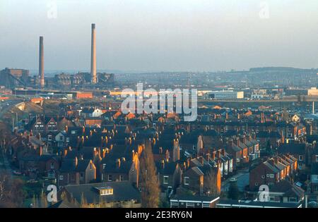 1982 Nottingham a view of the Architects Tower block in Science City ...