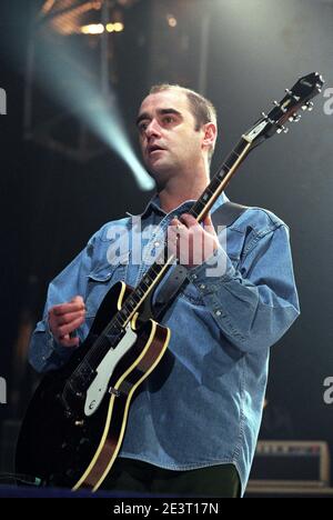 Oasis in Concert at Wembley Arena in London, UK. 16th December 1997 ...