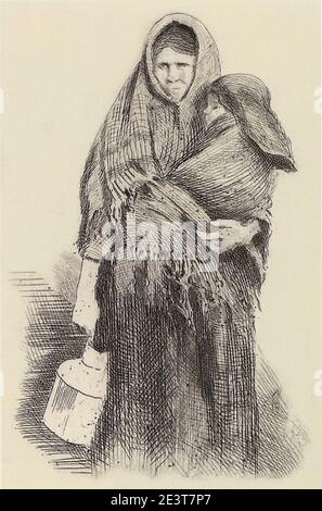 Mansel Lewis’ 'Mother With Child' (1878) presents a tender and intimate ...