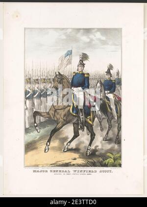 Major General Winfield Scott. General in chief, United States Army ...