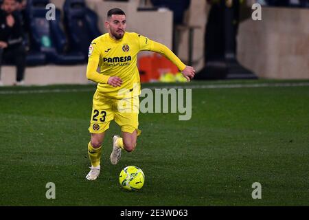 VILLARREAL, NETHERLANDS - JANUARY 20: Moi Gomez of Villarreal CF during ...