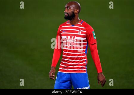 VILLARREAL, NETHERLANDS - JANUARY 20: Dimitri Foulquier of Granada ...