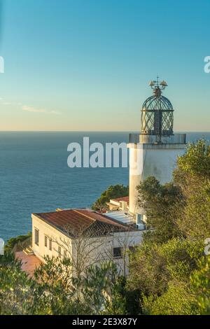 LIGHTHOUSE MUNTANYA DE SANT SEBASTIA DE LA GUARDA LLAFRANC COSTA BRAVA ...