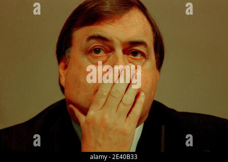 John Prescott Labour MP for Kingston upon Hull Deputy Prime Minister ...