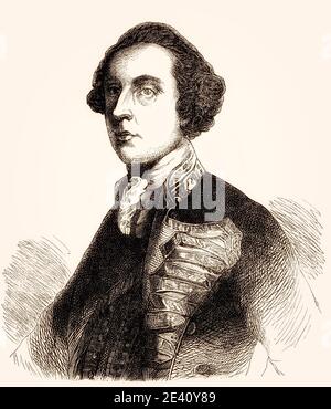 Portrait of Admiral Rodney or Admiral Rodney at the Battle of the ...