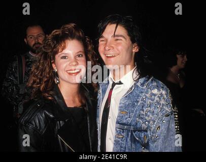 Corey Feldman 1989 Credit: Ralph Dominguez/MediaPunch Stock Photo - Alamy