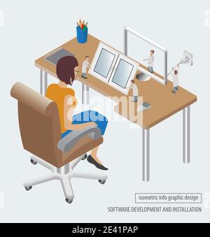 Window installation icon. Flat illustration of window installation ...