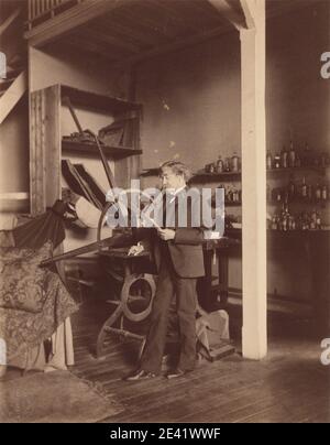 The Artist in His Studio. James McNeill Whistler. 1865/66 and 1895 ...