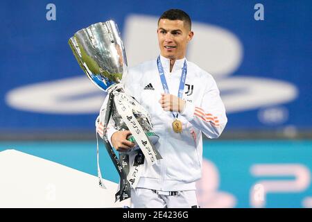 Cristiano Ronaldo of Juventus FC in action during the Serie A football ...