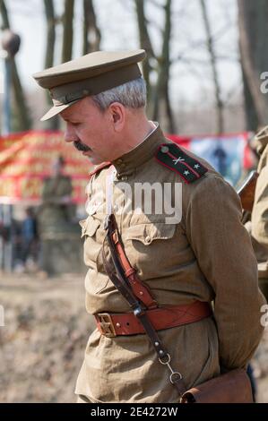 KALININGRAD, RUSSIA - April 08, 2018: standard German hand grenade M24 ...