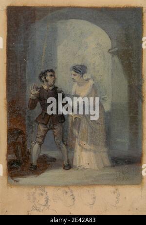 Katherina and Grumio 1821 by Robert Smirke Stock Photo - Alamy