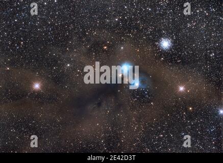 Nebula in the Southern Crown constellation Stock Photo - Alamy