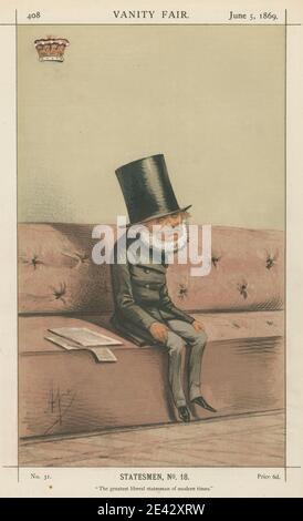 Prime Minsters - Vanity Fair. 'The greatest liberal stateman of modern ...