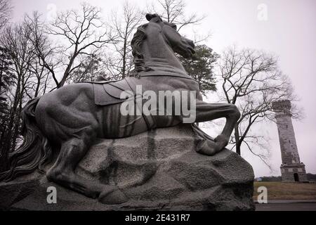 85 ft Wilder tower in memorial to Col. John T. Wilder and his men ...
