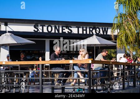 Tampa Riverwalk Armature Works Stock Photo - Alamy
