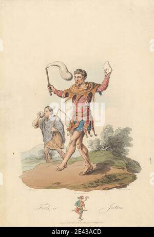 Fools; or Jesters 1813 by John Augustus Atkinson Stock Photo - Alamy
