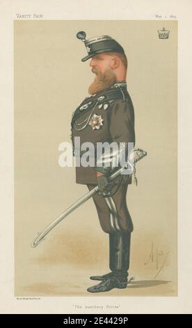 Vanity Fair: Military and Navy; 'The Auxillary Forces', Viscount Bury ...