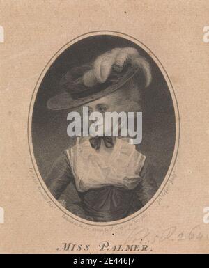 Miss Mary Palmer 1785 by Joseph Collyer Stock Photo - Alamy