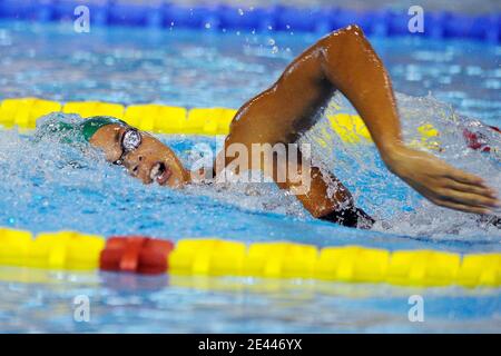 France's Coralie Balmy during the French swimming shortcourse ...