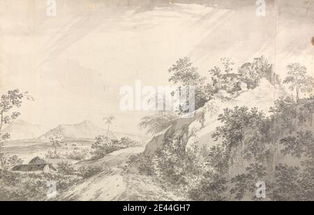 A View of the Pass of Sicri Gully Stock Photo - Alamy