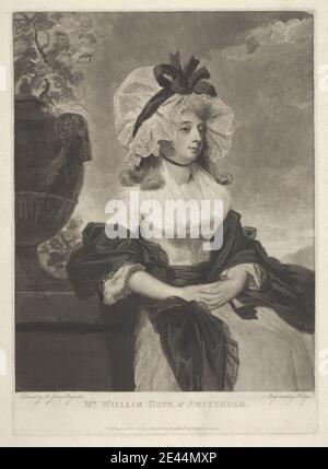 Mrs. Williams-Hope 1788 by Charles Howard Hodges Stock Photo - Alamy