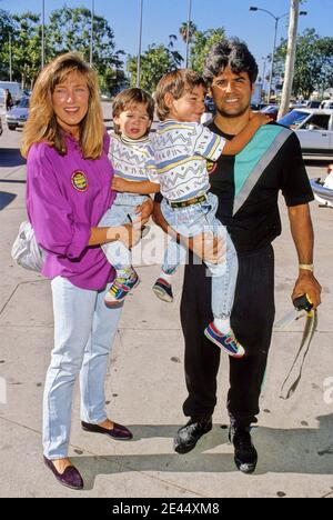 Erik Estrada With Two Sons Anthony Eric Estrada And Brandon Michael ...