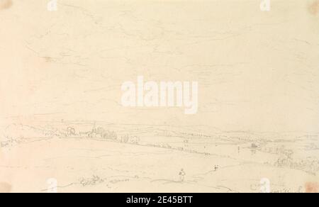 Near Whippingham between 1826 and 1830 by Thomas Hastings Stock Photo ...