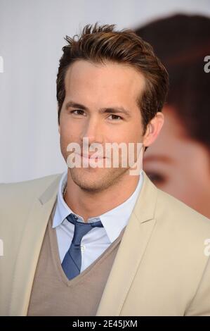 Ryan Reynolds at the premiere for "The Proposal" at the El Capitan ...
