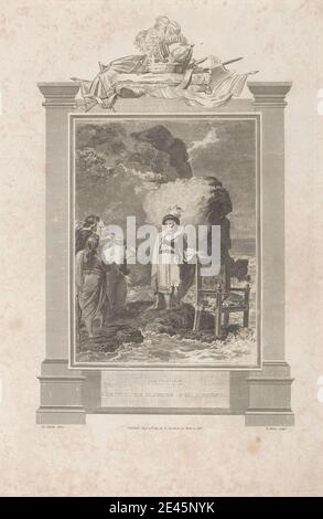 King Canute, Reproving his Courtiers, (King Cnut and the Waves), 18th ...