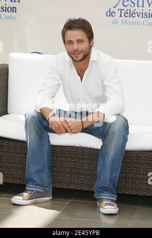 David Tournay poses for a photocall for 'Foudre' during the 49th Monte ...