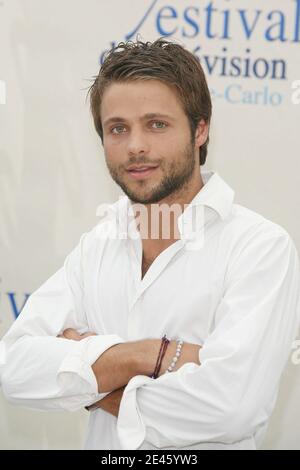 David Tournay poses for a photocall for 'Foudre' during the 49th Monte ...