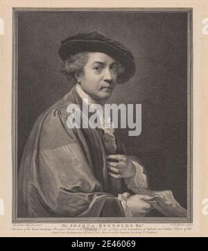 Sir Joshua Reynolds by John Keyse Sherwin Stock Photo - Alamy