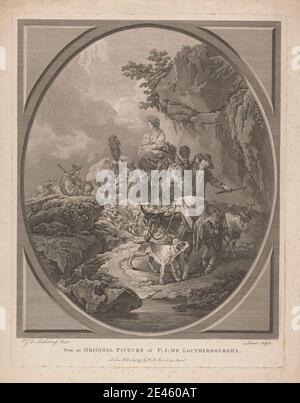 A Pastoral Scene with Donkey 1777 by Victor Marie Picot Stock Photo - Alamy