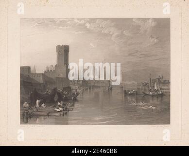 Cologne 1824 by Edward Goodall Stock Photo - Alamy