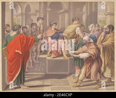 The Conversion of the Proconsul, Print made by George Baxter, 1804–1867 ...